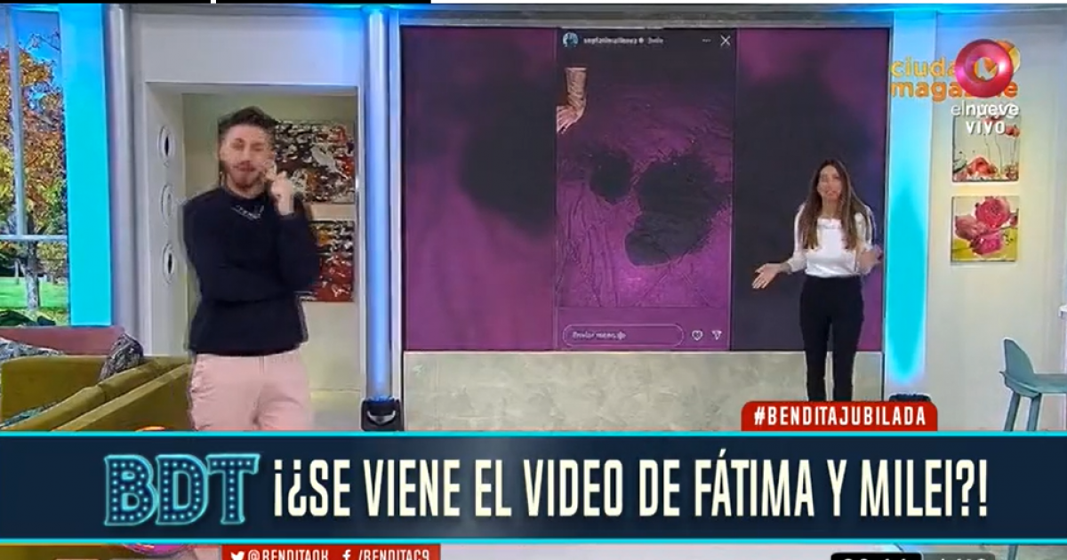 ¿Se viene el video?: Fátima Flórez mostró una foto íntima con Milei en la cama | Canal 9